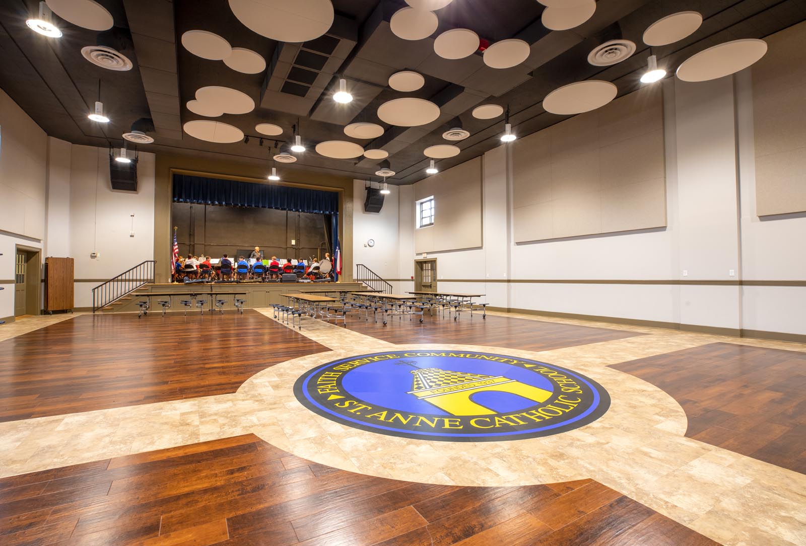 St. Anne Catholic School Cafeteria - LaBiche Architectural Group